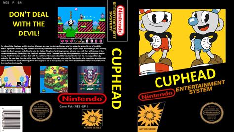 Artstation Cuphead Classic Nes Style Cover Design