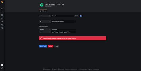 Api Error · Issue 46 · Checkmkgrafana Checkmk Datasource · Github