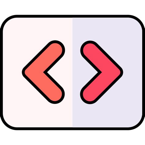 Code Generic Color Lineal Color Icon Code Generic Color Lineal Color Icon