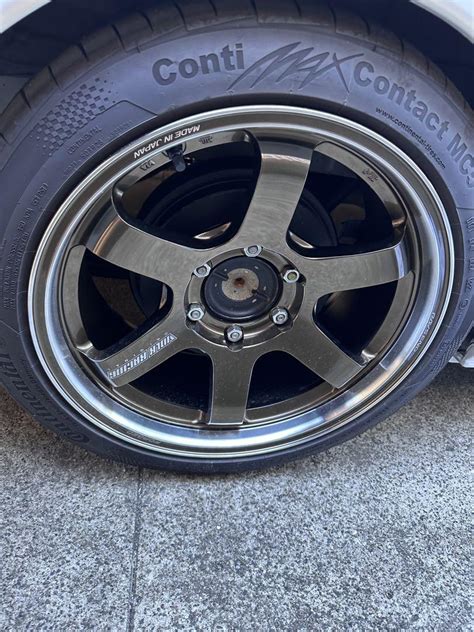 Rays Te37 Sb Sr 新色18インチ 85j 22 メルカリ