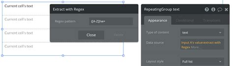 Regex Captured Groups Questions Bubble Forum