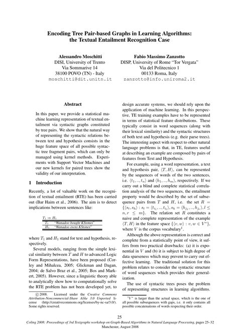 Pdf Encoding Tree Pair Based Graphs In Learning Algorithms