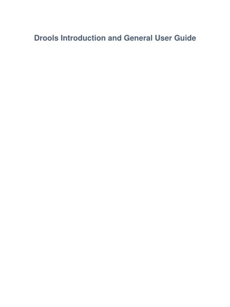 drools docs introduction pdf application programming interface business process