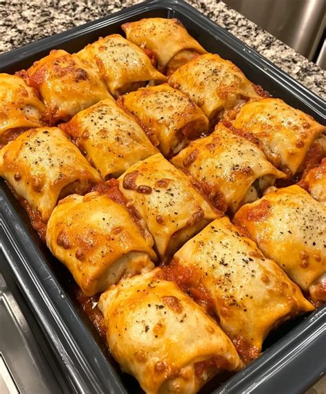 Homemade Pizza Rolls
