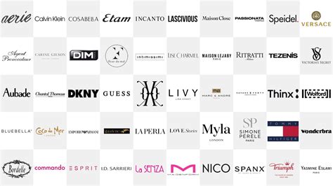 The 50 Best Brands And Logos Of Lingerie For Her