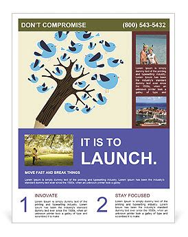 Creative Tree Flyer Template Design ID 0000027225 SmileTemplates Com
