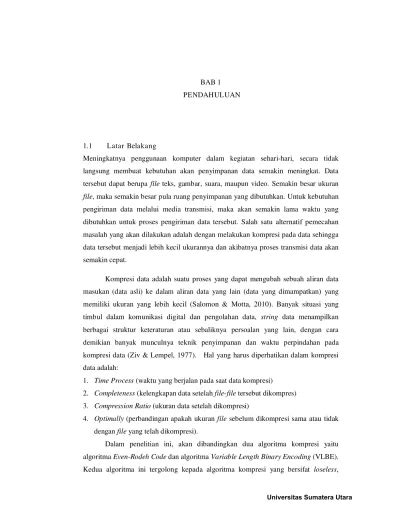 Perbandingan Algoritma Even Rodeh Code Dan Algoritma Variable Length