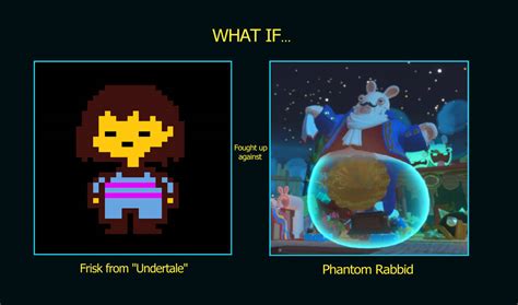 What If Frisk Fought Up Against Phantom Rabbid By Kuwoshizilla On Deviantart