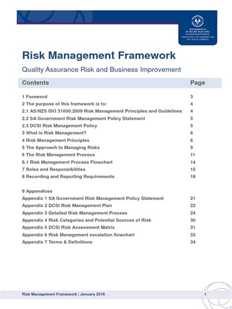 Risk Management Framework Pdf Risk Management Risk