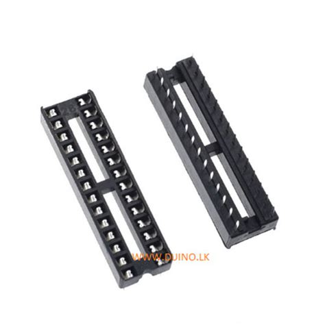 28 Pin DIL DIP IC Socket PCB Mount Connector 28pins Duinolk The