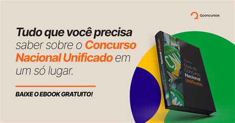 Concurso Nacional Unificado Baixe Ebook Gratuito Sobre A Seleção