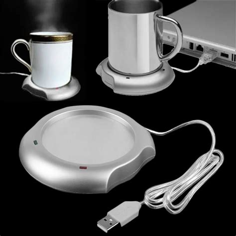 Usb 절연 코스터 히터 단열 전기 워머 다기능 멀티 커피 컵 머그 매트 패드 홈 오피스 액세서리 티몬