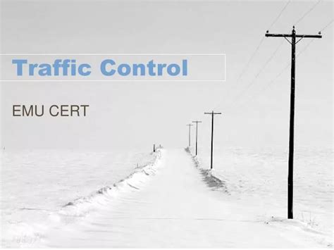 Ppt Traffic Control Powerpoint Presentation Free Download Id1147710