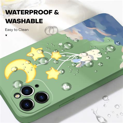 Hontinga For Infinix Smart 7 Tecno Spark Go 2023 Pop 7 Pro Back Cover Star White Rabbit Design