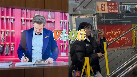 Vlog 일상 브이로그 우연히 웨스 앤더슨2 전시회 공항 지상직 승무원 학원 다이소 쇼핑 급 춘천 Youtube