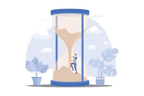 Premium Vector Time Management Challenge To Overcome To Be Success