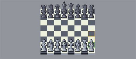Github Bradhillier Pixel Chess Pixel Chess Is A Two Player Pass And