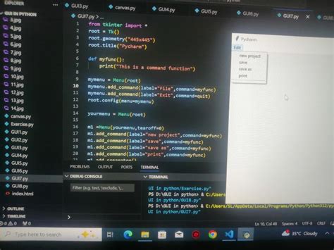zaid rasheed on linkedin python gui tkinter make constant