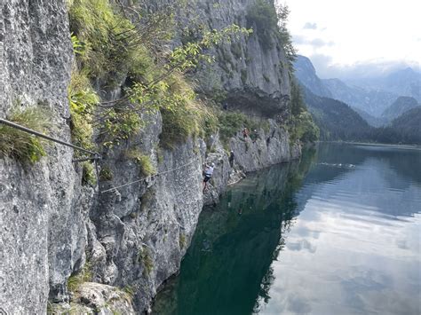 Laserer Alpin Klettersteig C Gosausee OÖ Botschaftderstilleat