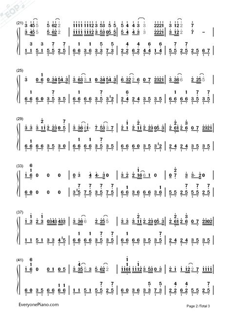 柠檬树英文歌简谱 柠檬树 第10页 大山谷图库