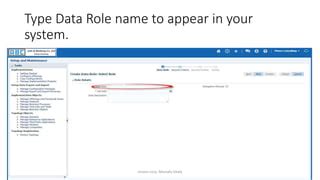 Oracle Fusion Custom Role Guide PPTX