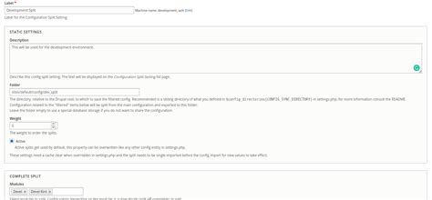 How To Use Configuration Split Module In Drupal 8 By Subhadeep