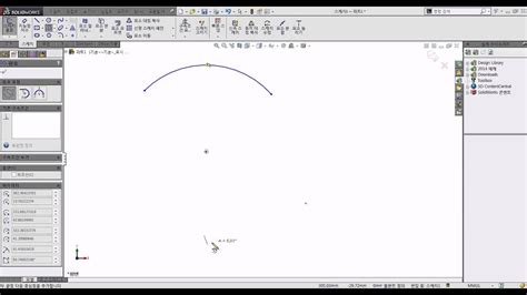 Tutorial L 기본과정3 원 원호 직선 홈 스케치 Youtube