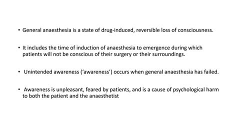 Monitoring Depth Of Anesthesia Pptx