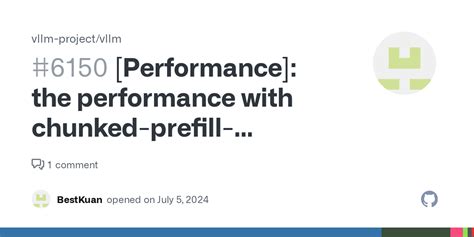 Performance The Performance With Chunked Prefill Enabled Is Lower