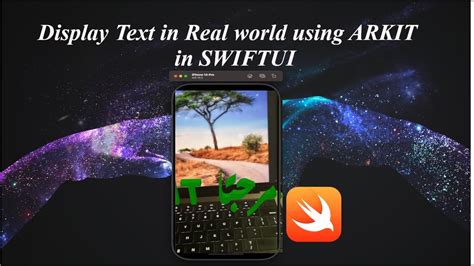 Augmented Reality With Arkit In Ios Bringing Text To Life In The Real World Using Swiftui Youtube