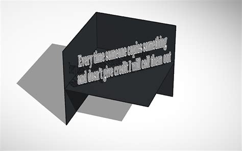 3d Design I Now No Longer Have Anything Copyable Heres Why Tinkercad