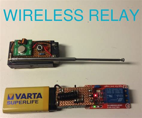 Remote Controlled Relay 10 Steps Instructables