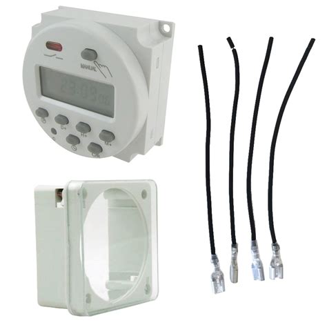 Digital LCD Power Programmable Timer Time Switch Y Vicedeal