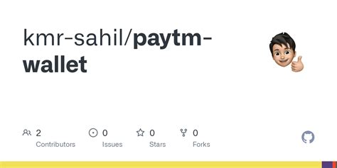 GitHub Kmr Sahil Paytm Wallet