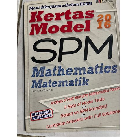 Used Mathematics Form 4 Spm Shopee Malaysia