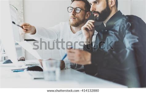 공동 작업 프로세스 사진 프로젝트 관리자 스톡 사진 414132880 Shutterstock