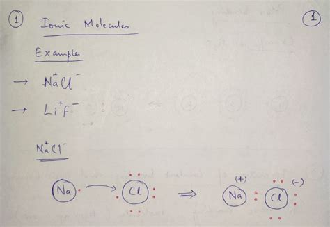 [solved] 1 Draw Some Pictures Showing How Ionic Molecules Are Course Hero