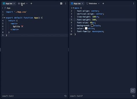 Replit — Fluid Layout Customization With Splits