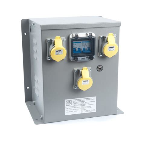 Wsp Enclosed 240 110v Input Output Protected Transformer 4kva