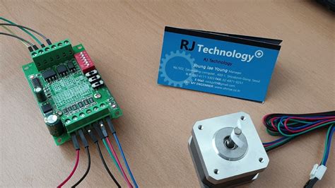 Arduino Uno 로 Tb6560 모터드라이버를 사용해서 바이폴라 스테핑 모터 구동시키기 Youtube
