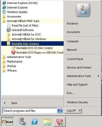 Zeroing A Hard Disk With Active Kill Disk Techrepublic