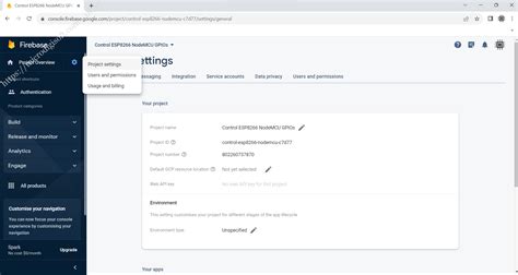 Connect Esp To Google Firebase In Arduino Ide