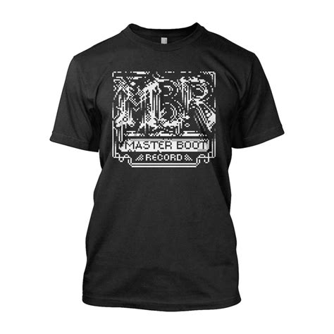 Master Boot Record Block Ascii T Shirt