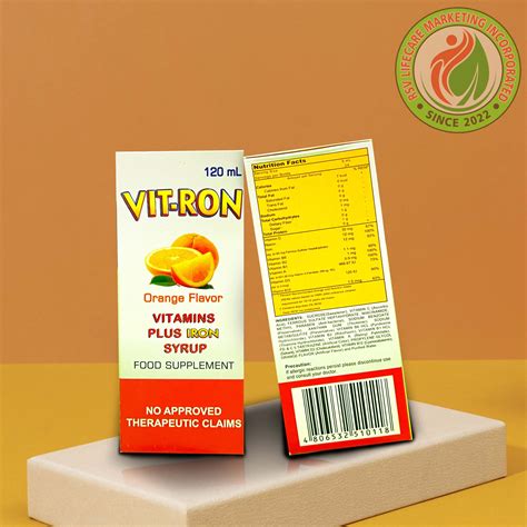 Vit Ron Syrup 2 To 12 Years Old Rsv Online