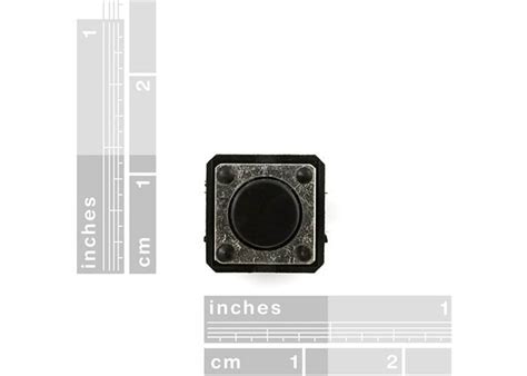 Momentary Pushbutton Switch 12mm Square Clicky