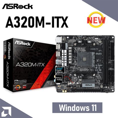 Asrock A320m Itx Mini Itx Motherboard For Amd Ryzen Barbados Ubuy