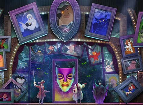 News Close Up Look At Characters For New Villains Attraction Announced