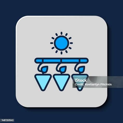 채워진 윤곽선 건조 포도 아이콘은 파란색 배경에 분리되어 있습니다 말린 포도 벡터 가득 찬에 대한 스톡 벡터 아트 및 기타 이미지 가득 찬 건강한 생활방식 건강한