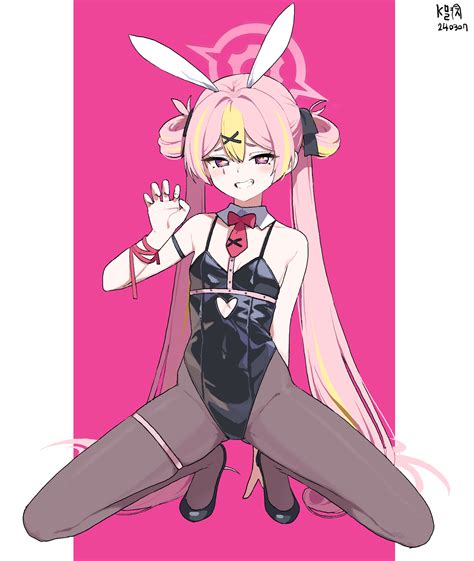 Myeolchi Koyuki Blue Archive Blue Archive Rabbit Hole Vocaloid Highres 1girl