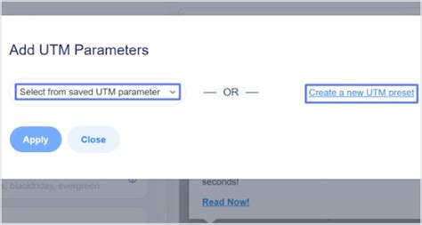 how to add utm parameters